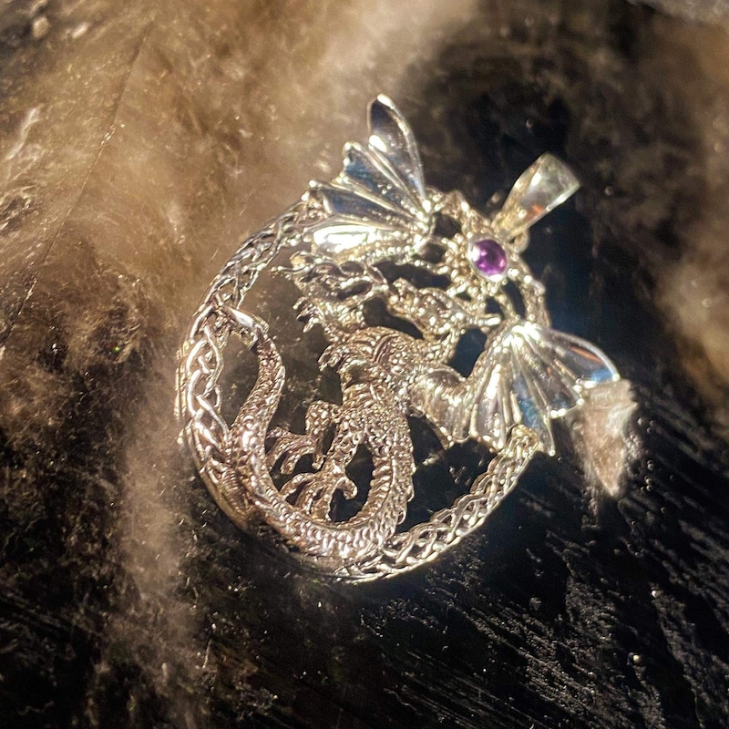 Dragon Fire Necklace - Etsy