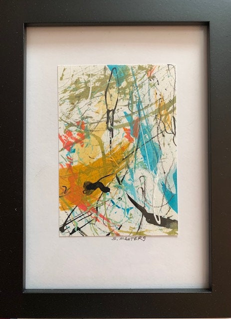 Mini Art, Celebrate Women Artists Contemporary Mini Abstracts - Etsy