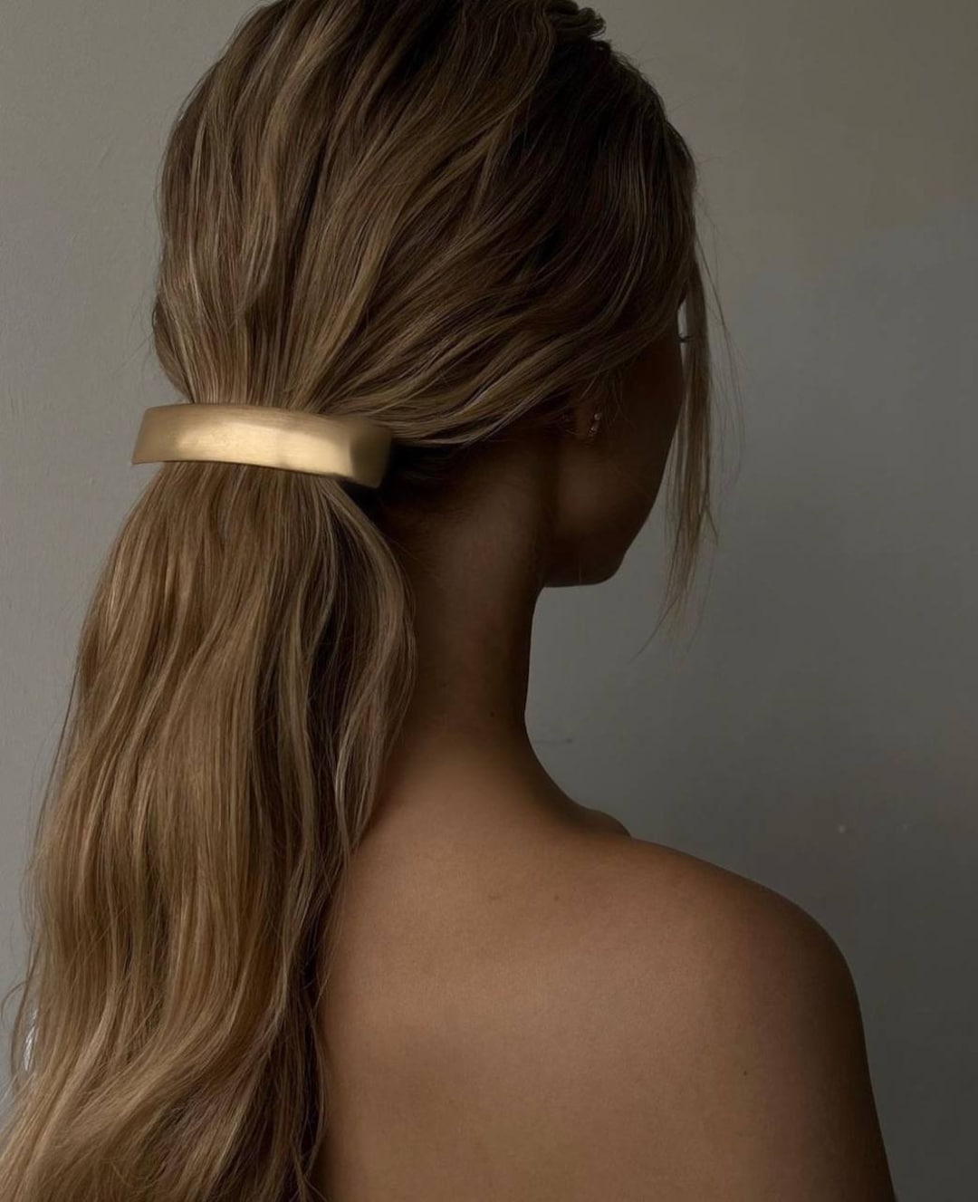 Minimalist Gold Hair Pin, Gold Hair Clip, Bar Hair Clip, Barrette Hair ...