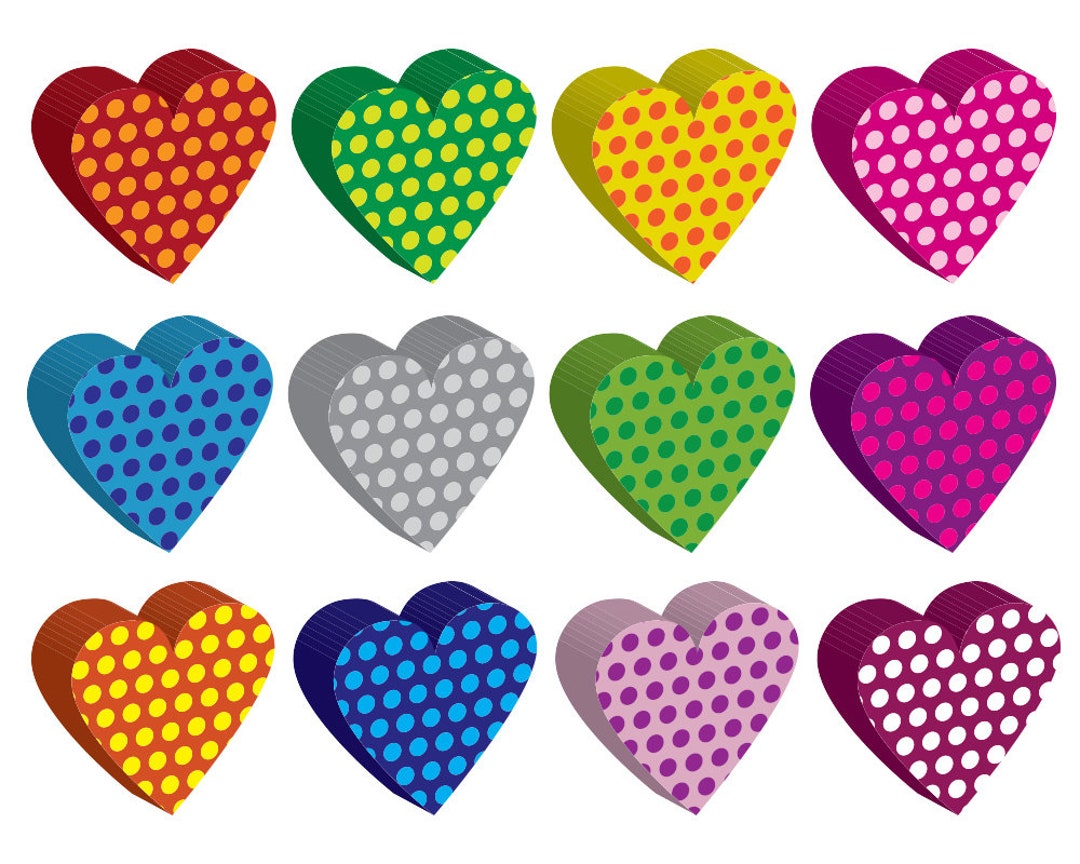 Heart Clip Art - Etsy