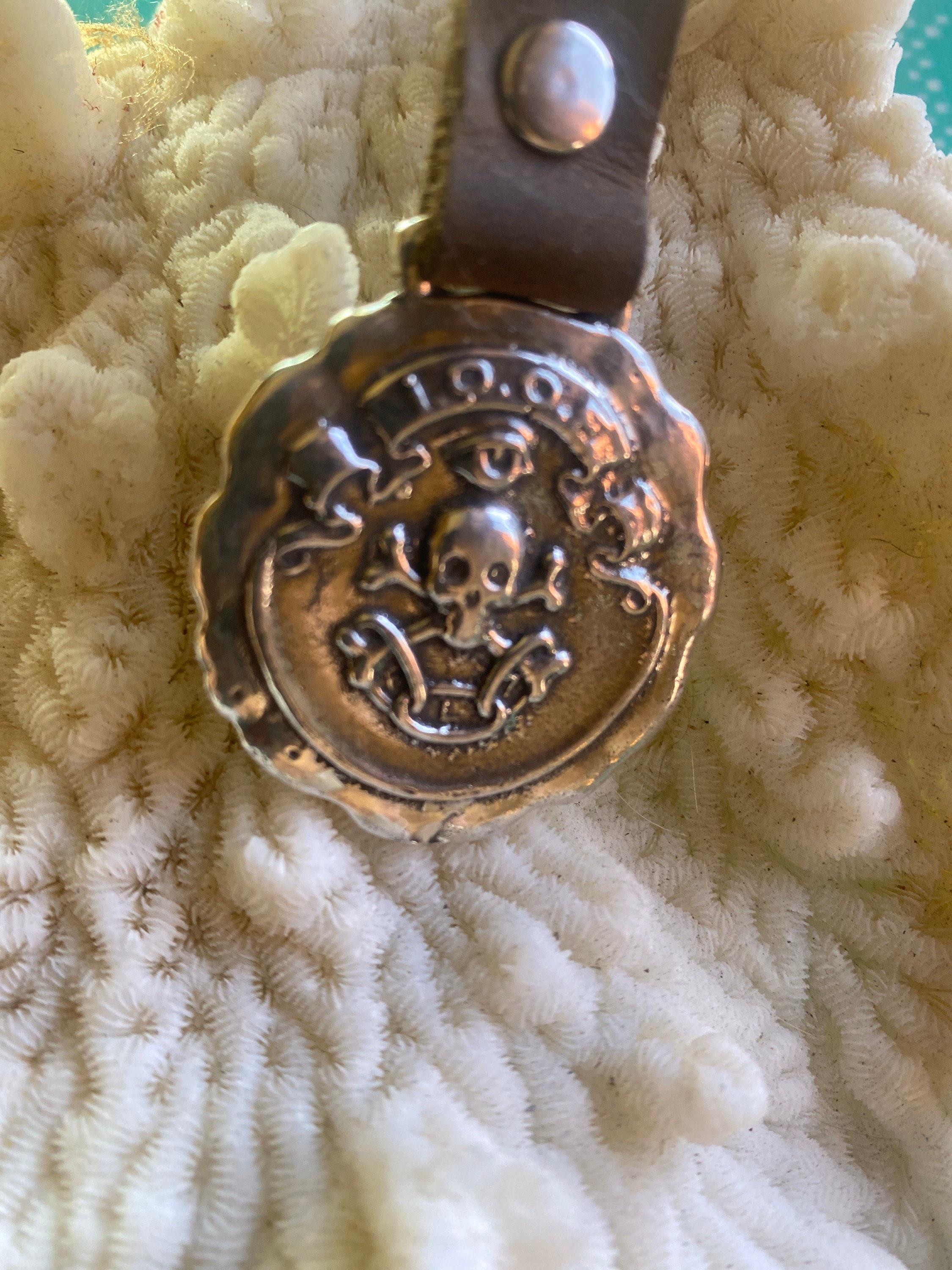 Momento Mori Fob Antique Art Nouveau Reproduction Piece - Etsy