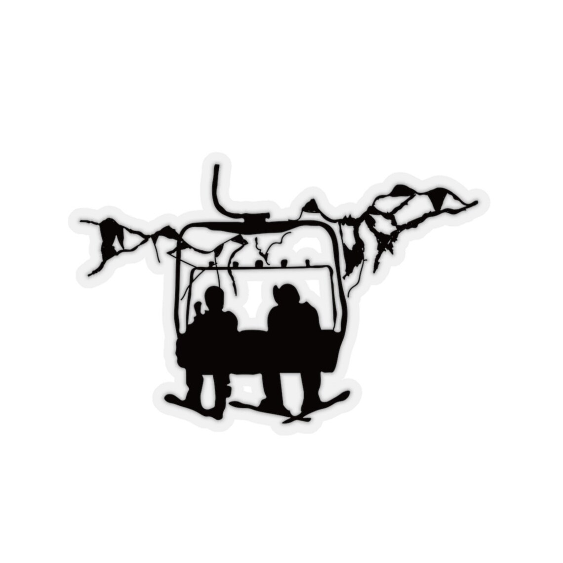 Ski Lift Decal // Ski Lift Sticker - Etsy