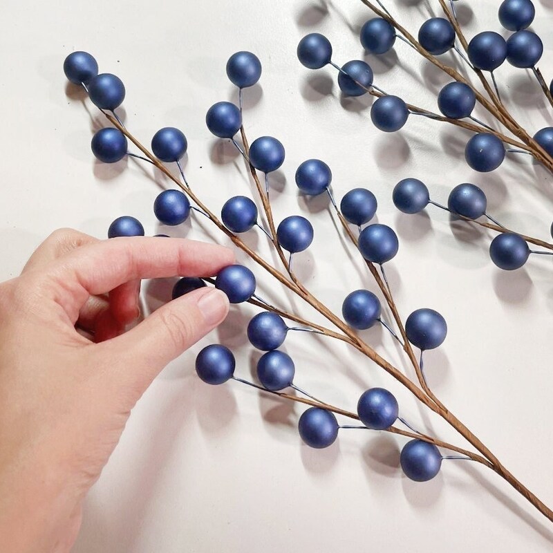 Blue Christmas Decor - Etsy