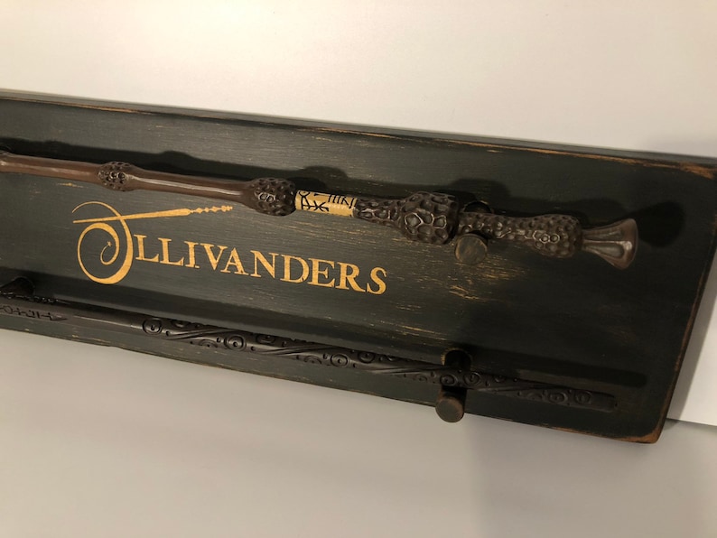 2 Wand Display for Witches and Wizards - Etsy