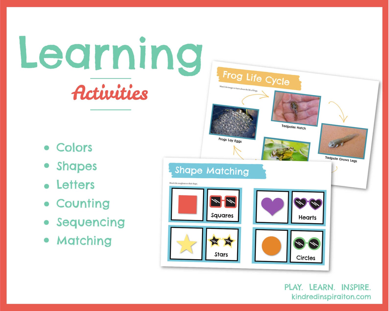 Summer Printable Busy Book, Preschool Quiet Book, Toddler Learning ...