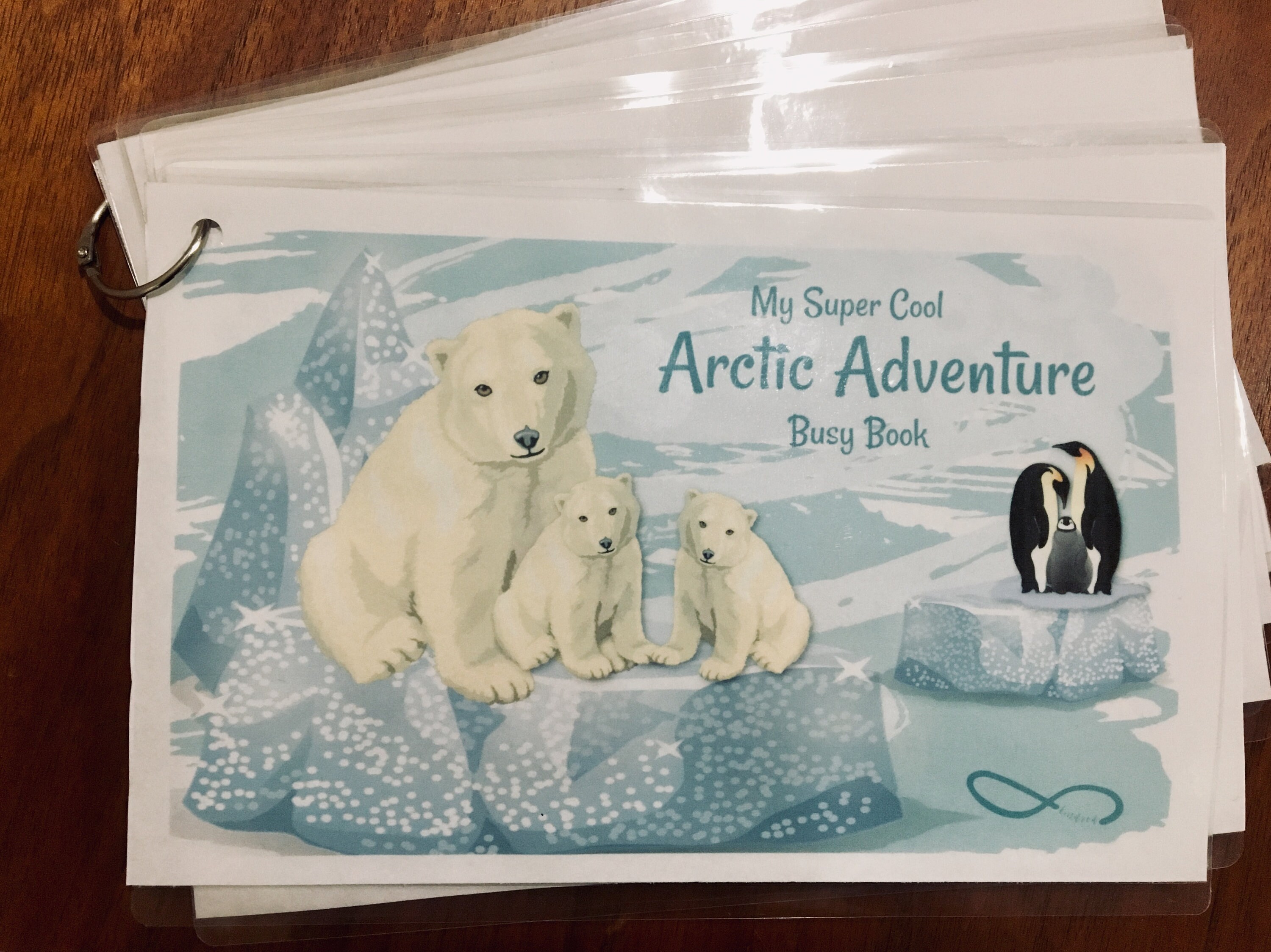 Arctic Quiet Book Educational Busy Book Toddler Learning - Etsy
