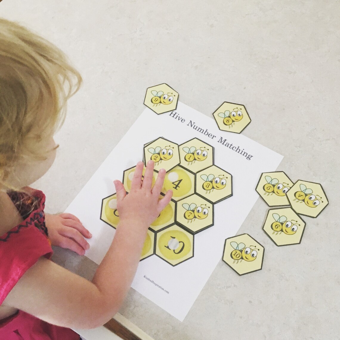 Learning Pack: Busy Bees, Toddler Busy Book, Printable Quiet Book ...