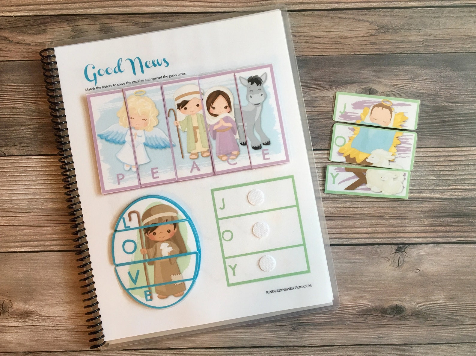 Printable Preschool Nativity Busy Book Christmas Learning - Etsy