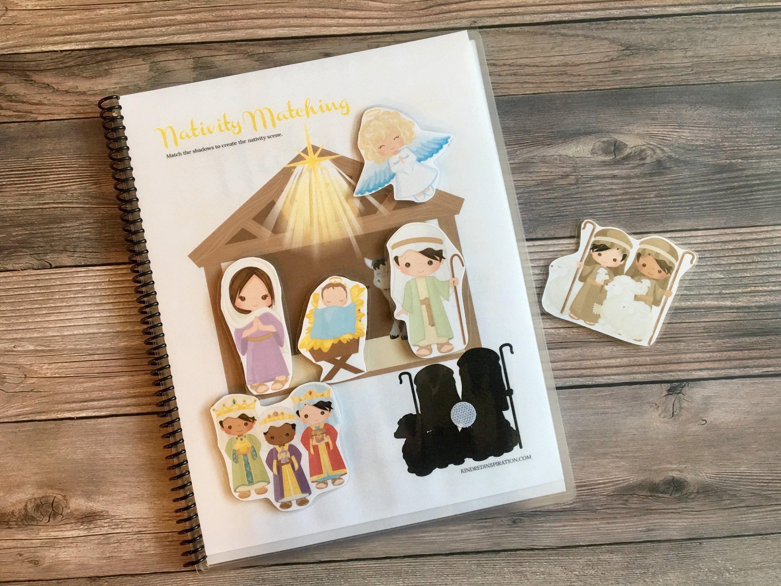 Printable Preschool Nativity Busy Book Christmas Learning - Etsy