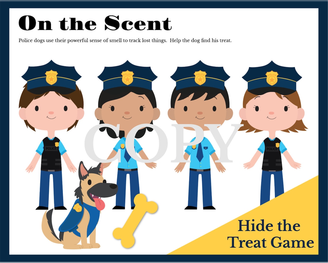 Cops and Robbers Quiet Book Educational Busy Book Learning - Etsy