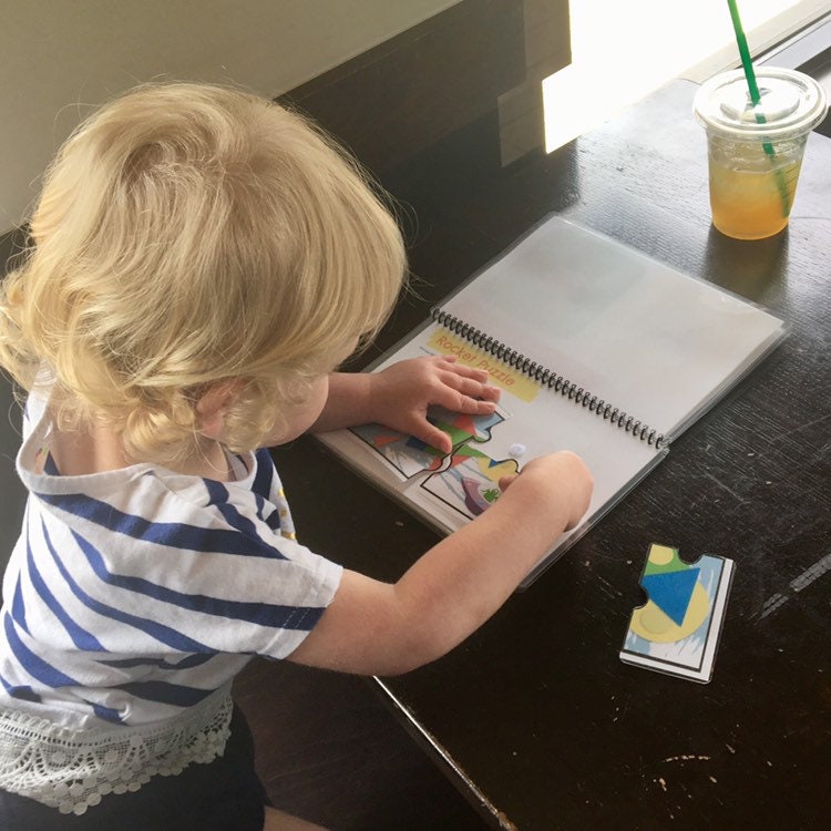 Busy Book: Shapes, Preschool Printable Quiet Book, Toddler Learning ...
