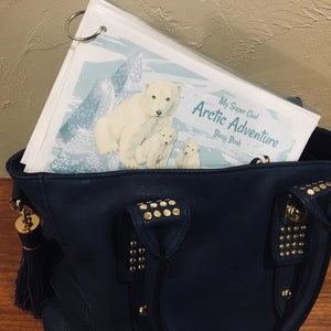 Arctic Quiet Book, Educational Busy Book, Toddler Learning Activities ...