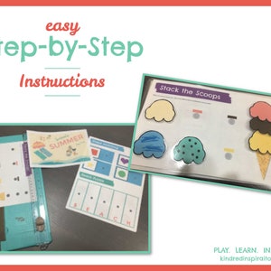 Summer Printable Busy Book, Preschool Quiet Book, Toddler Learning ...