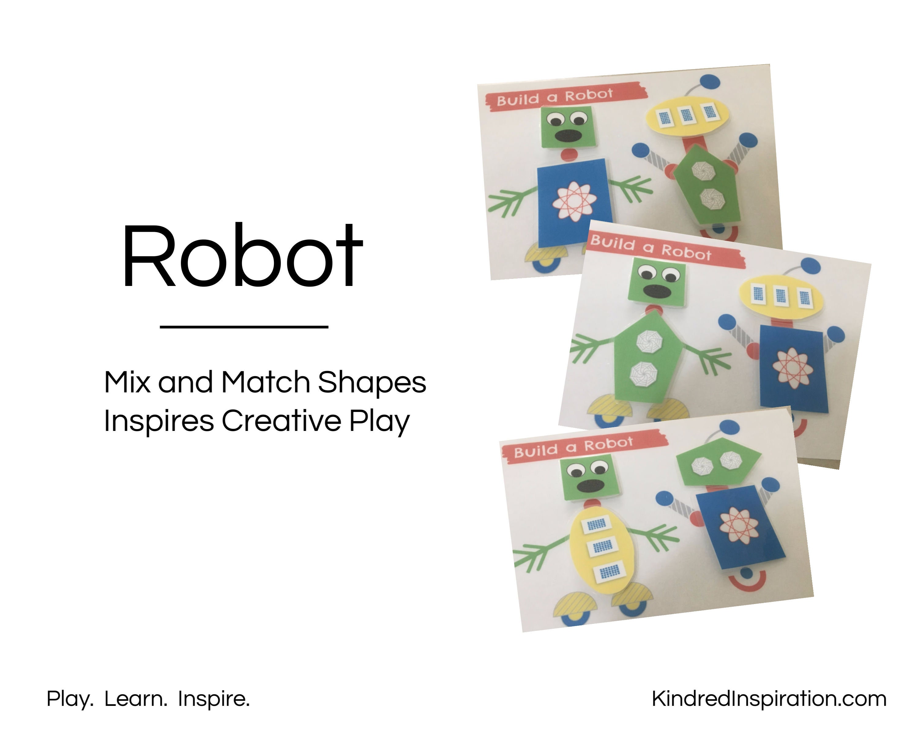 Busy Book: Shapes, Preschool Printable Quiet Book, Toddler Learning ...