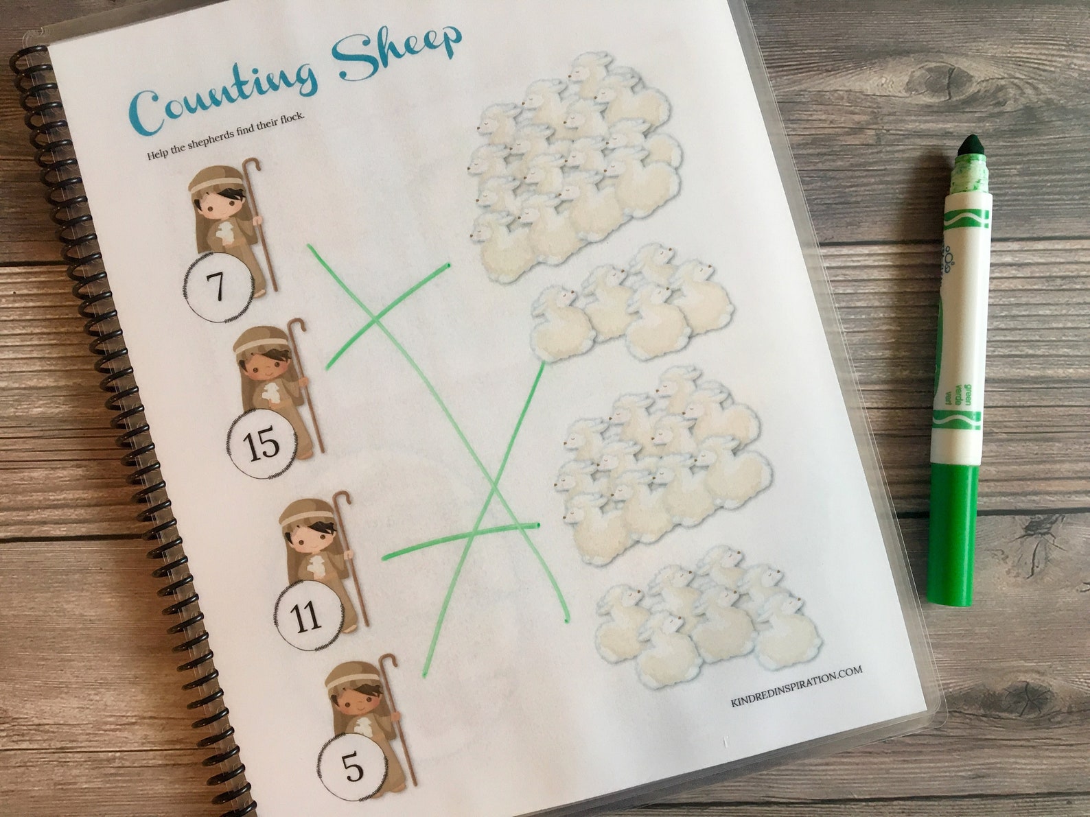 Printable Preschool Nativity Busy Book, Christmas Learning Binder, DIY ...