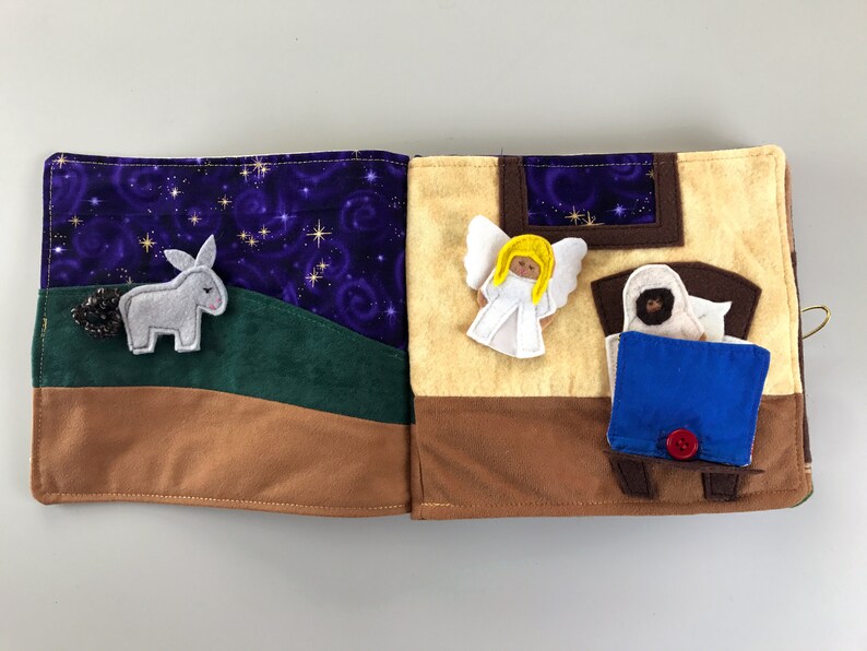 Christmas Nativity Quiet Book - Etsy