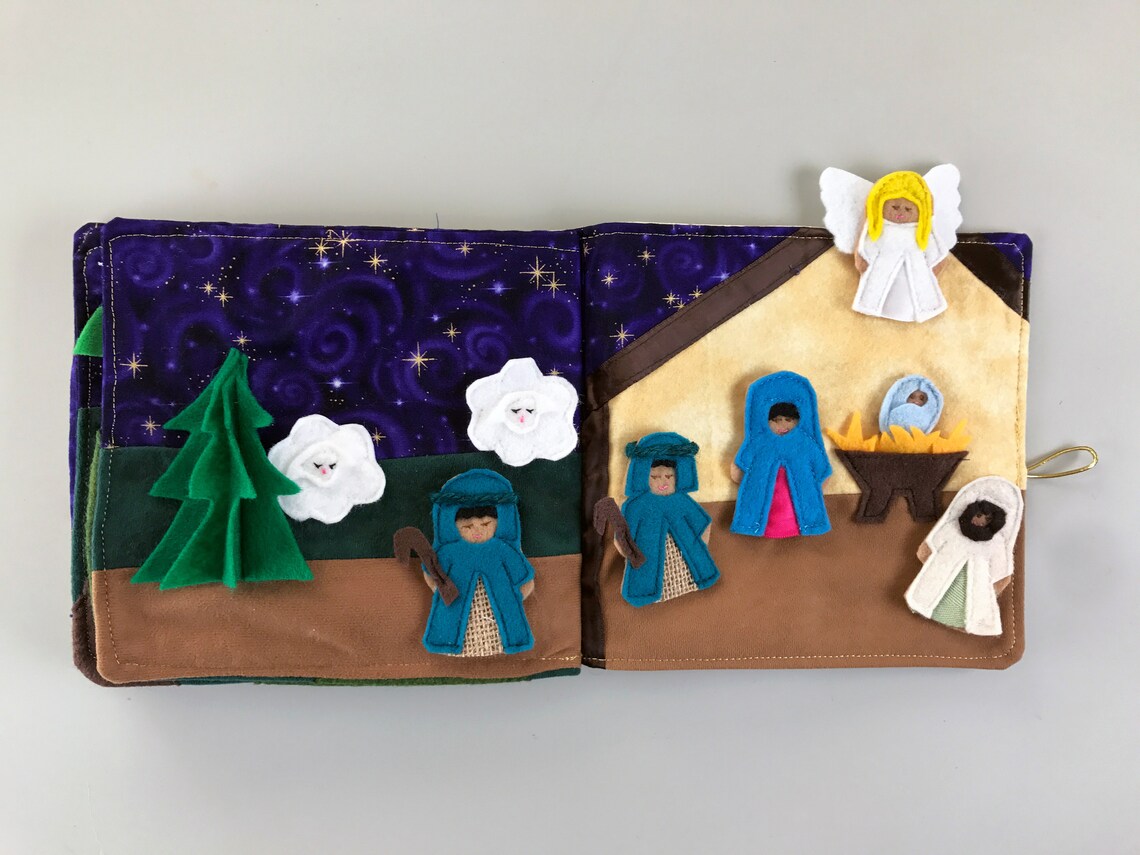 Christmas Nativity Quiet Book - Etsy