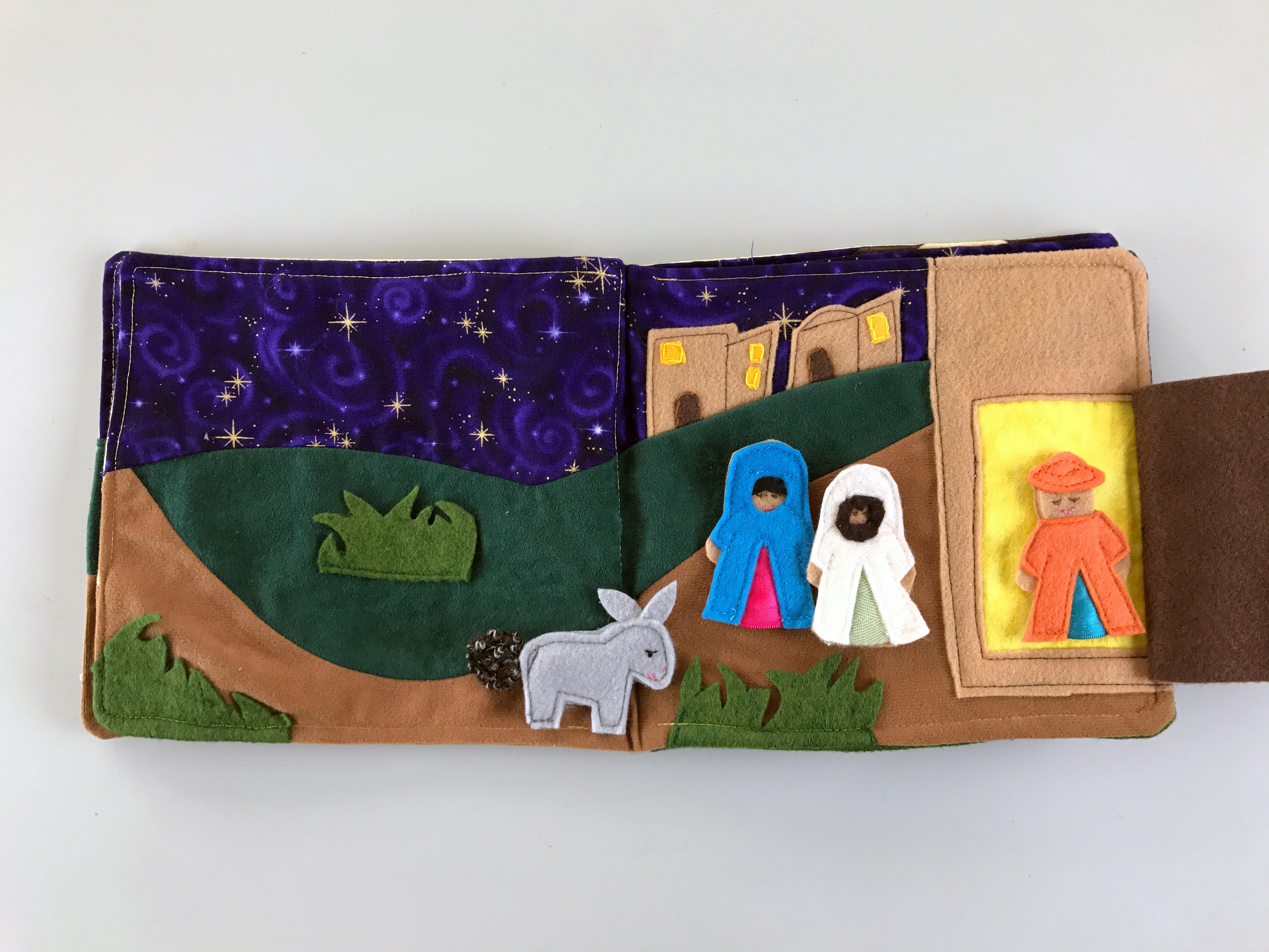 Christmas Nativity Quiet Book - Etsy