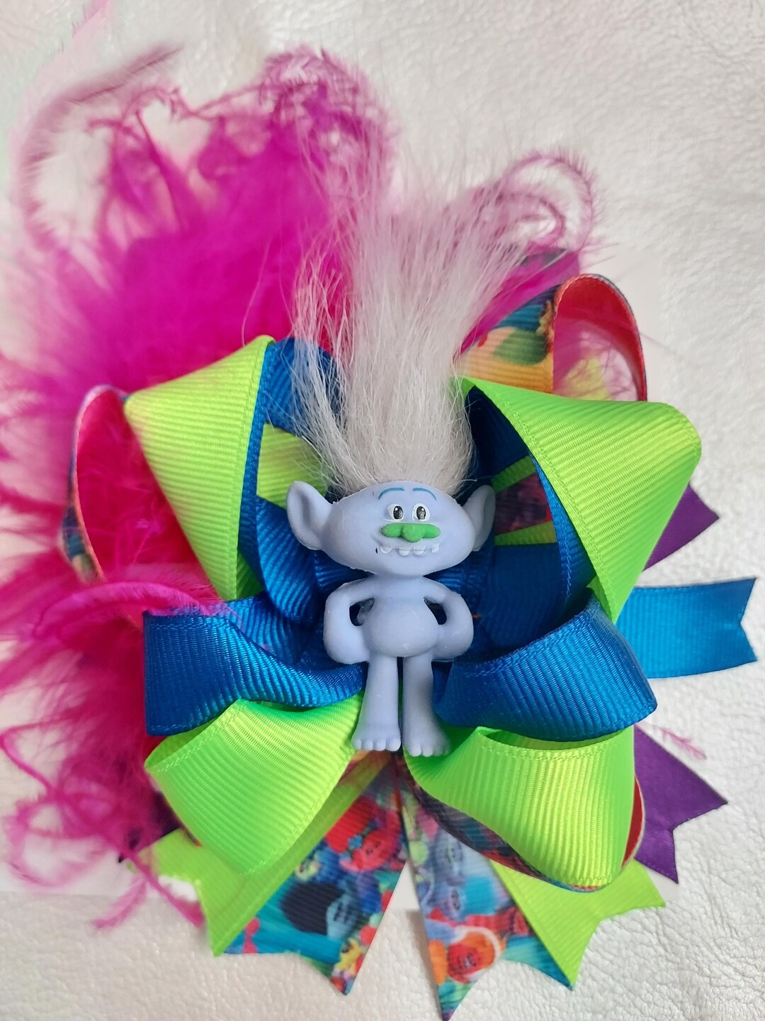 Trolls Hairbow, Dreamworks Hairbow, Trolls Movie Hairbow, Guy Diamond ...