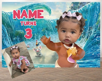 Moana Photo Booth - Etsy