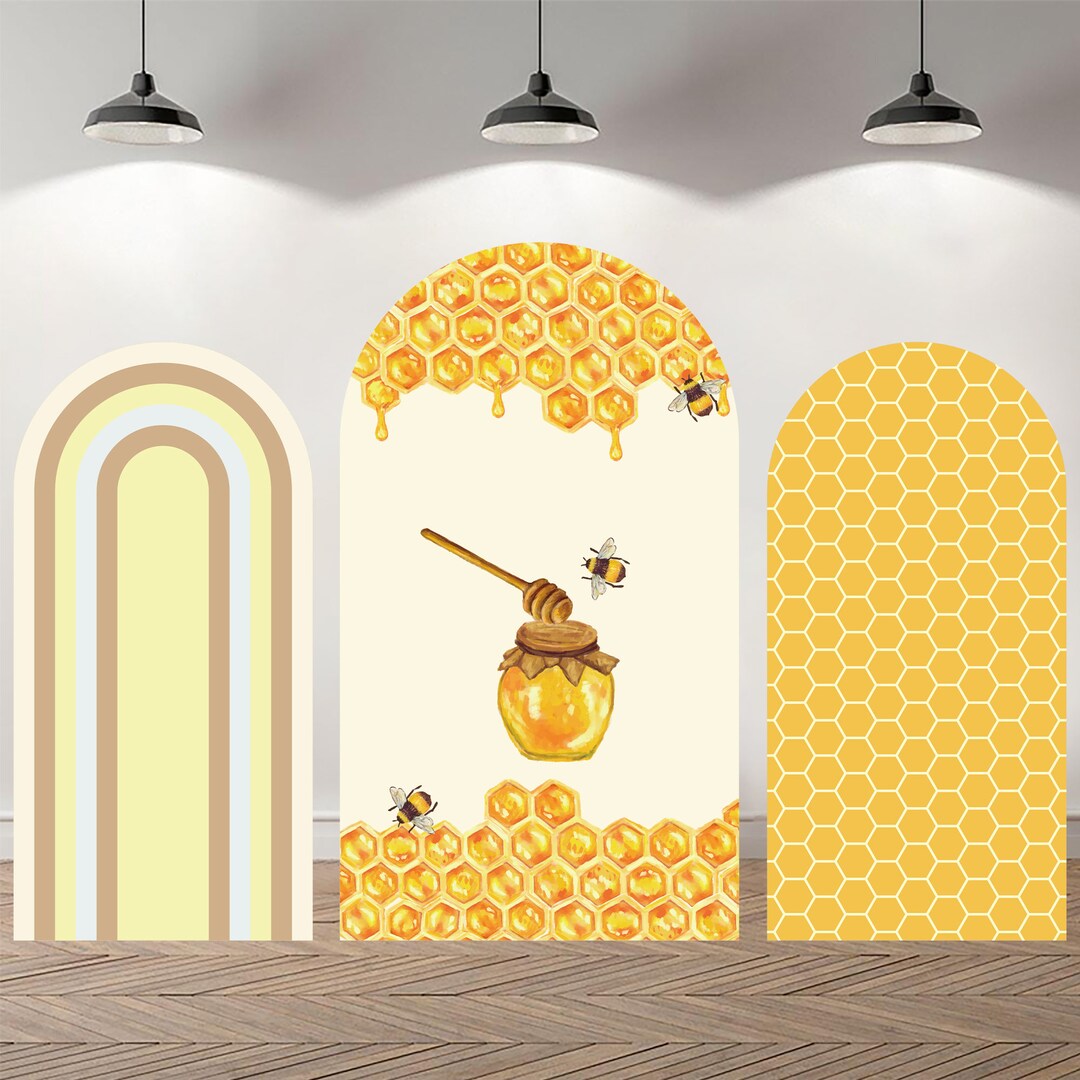 Custom Double-sided Arch Cover Photo Backdrop Personalized Sweet One ...