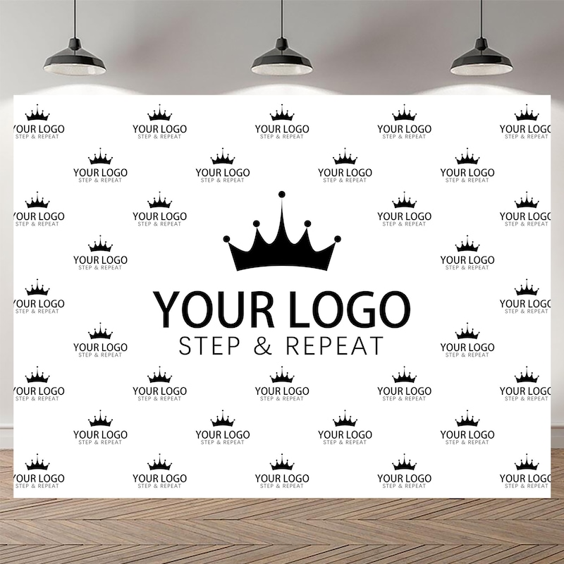 Custom Logo Backdrop - Etsy