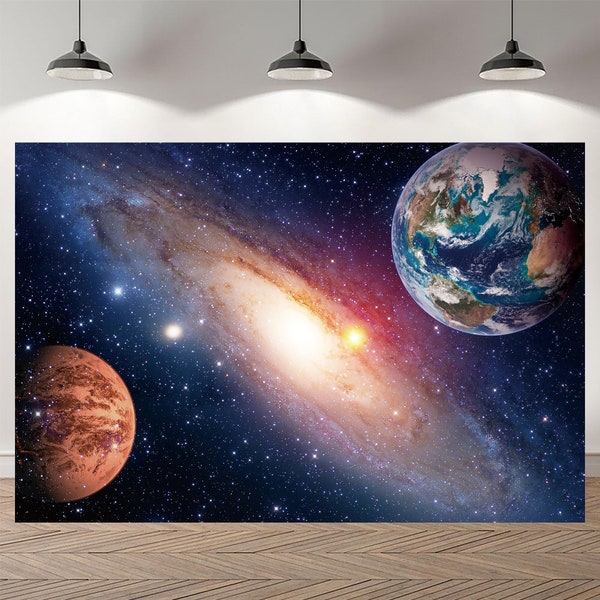 Galaxy Photography Backdrop - Etsy
