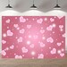 Pink Hearts Early 2000s Photography Backdrop Romantic Valentines Day 80 ...