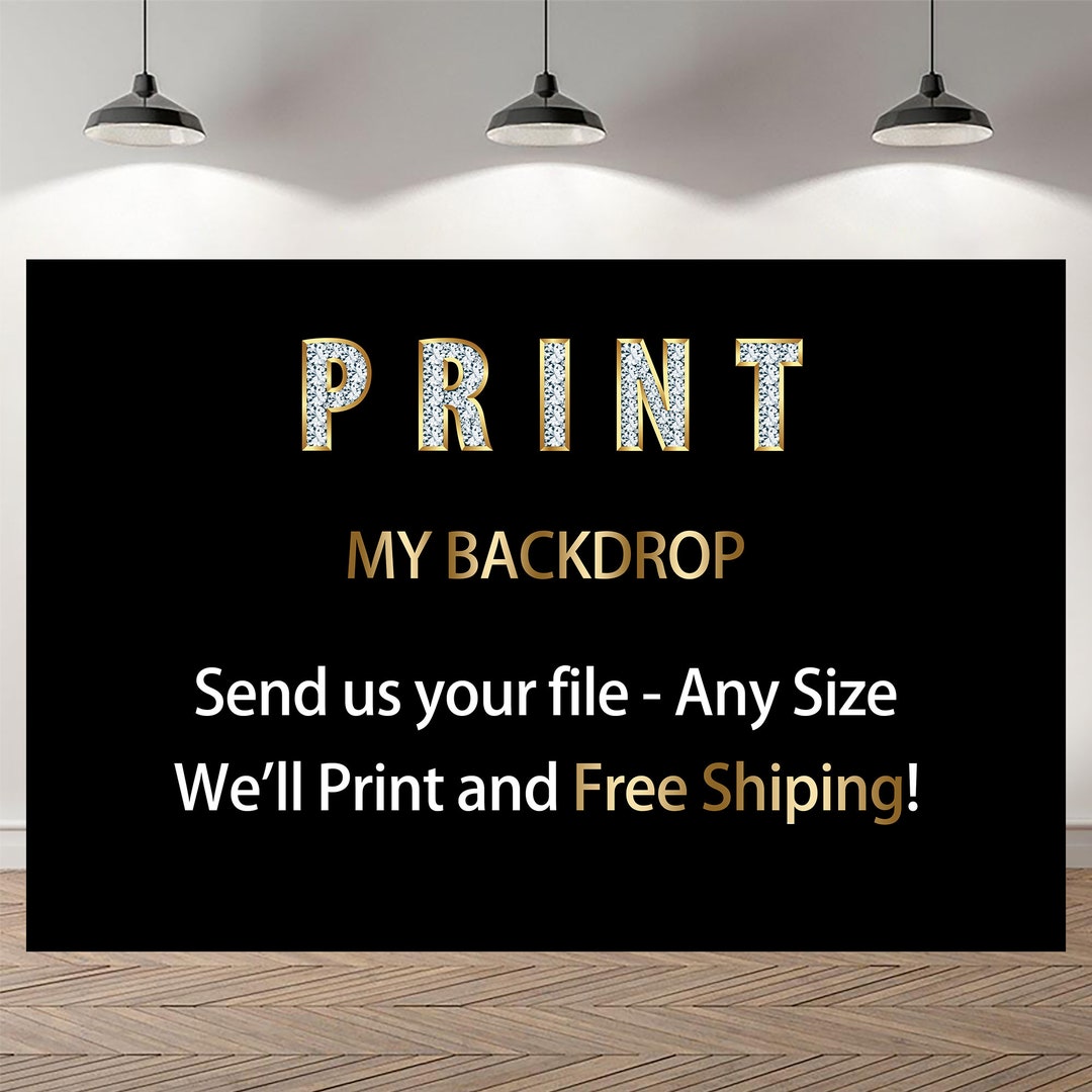Custom Print My Backdrop,backdrop Printing, Banner Printing,digital ...