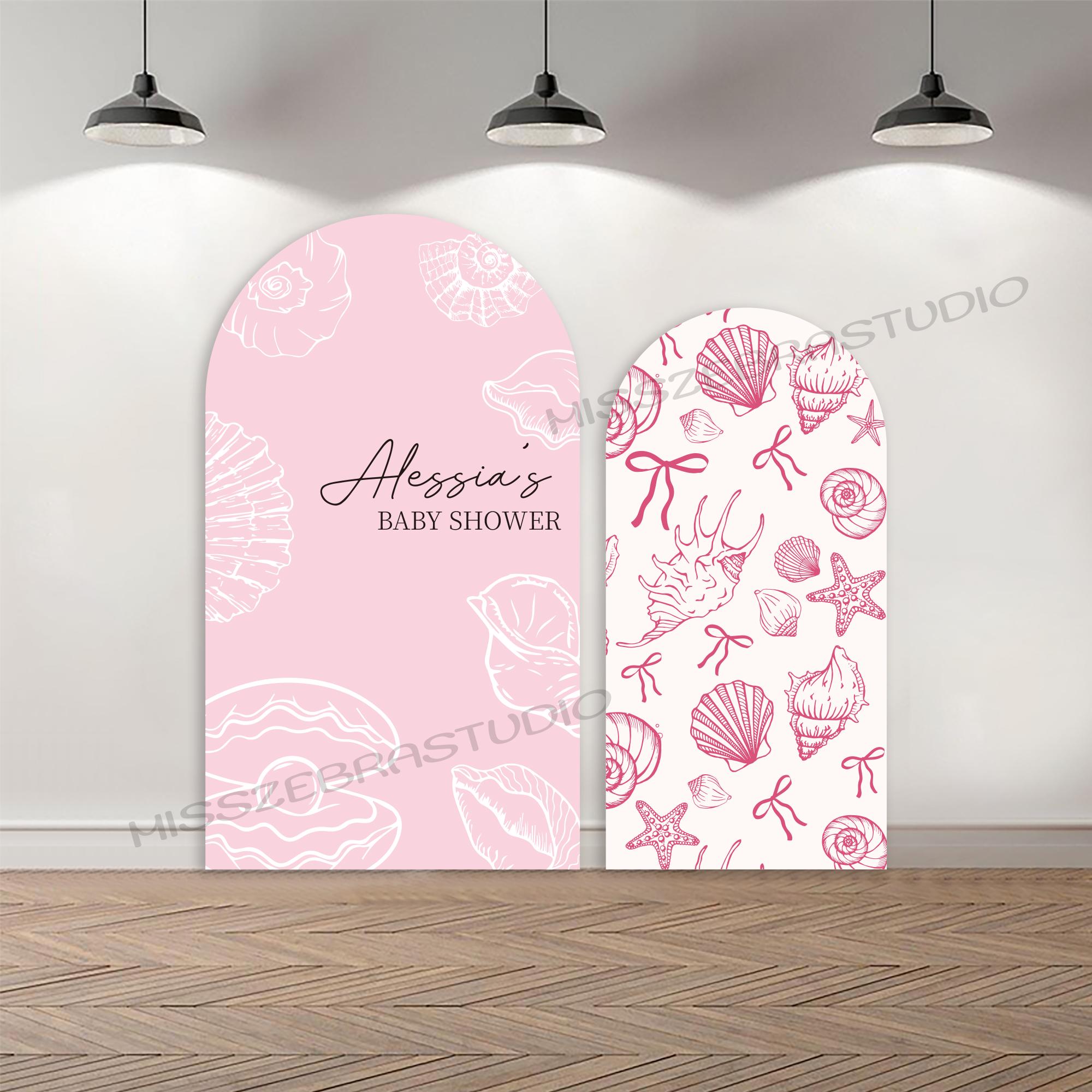 Custom Double-sided Arch Cover Photo Backdrop Under the Sea Photography ...