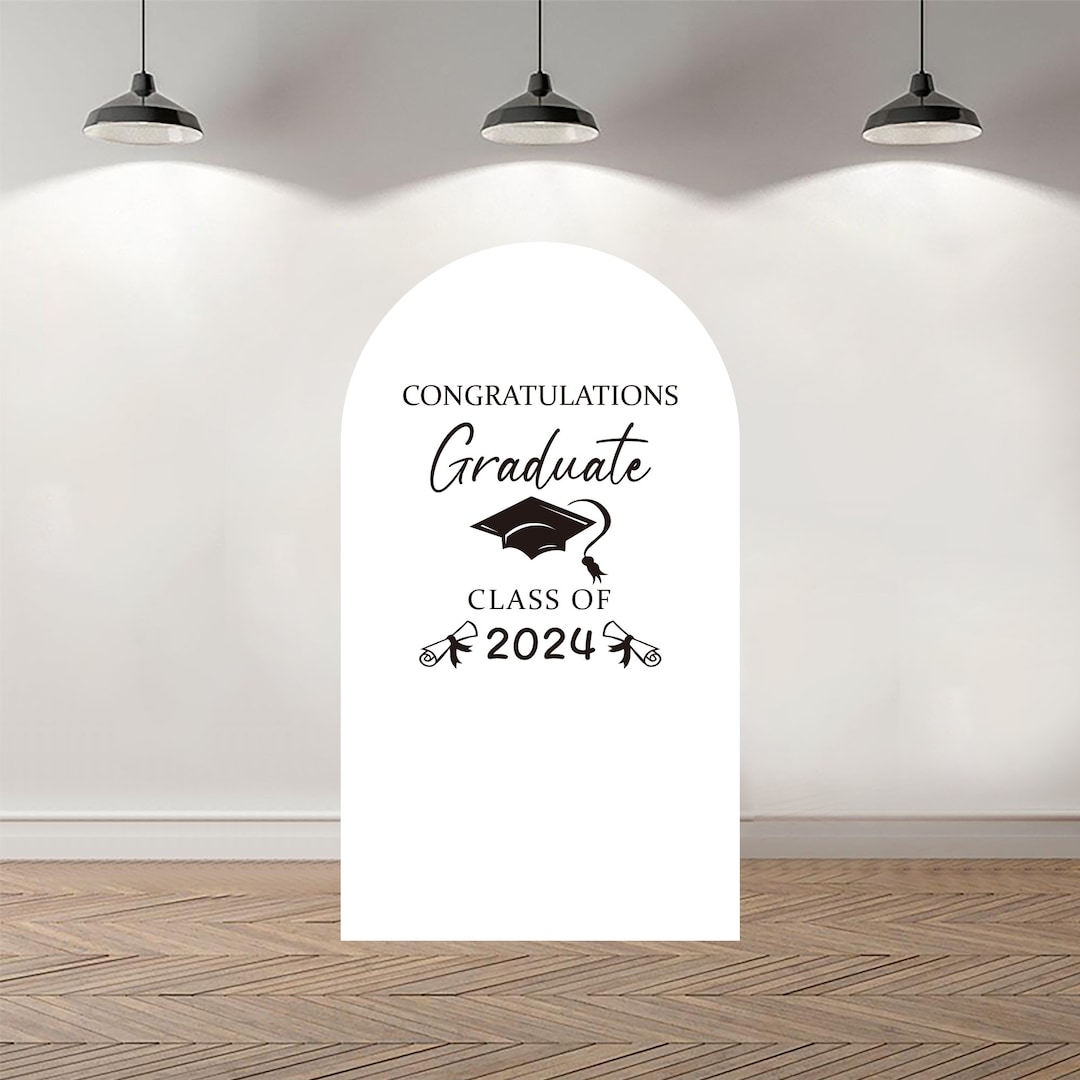 Custom Double-sided Arch Cover Photo Backdrop Personalized ...