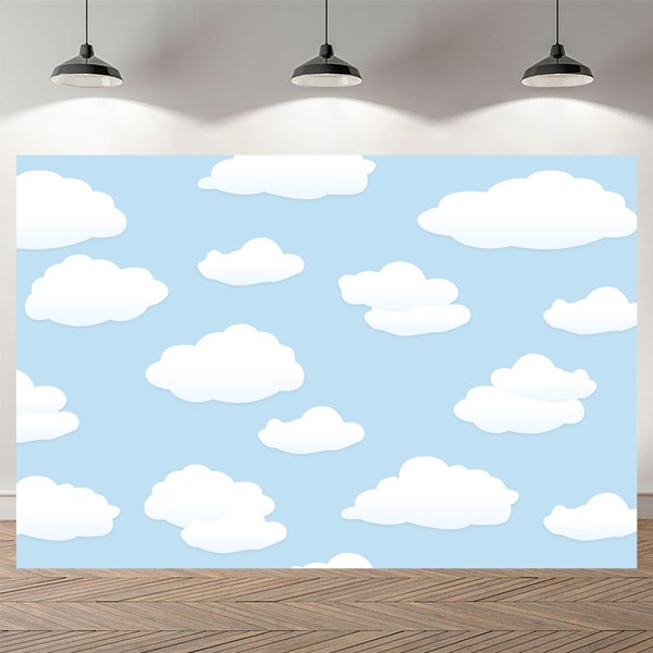 Baby Blue Cloud Backdrop - Etsy
