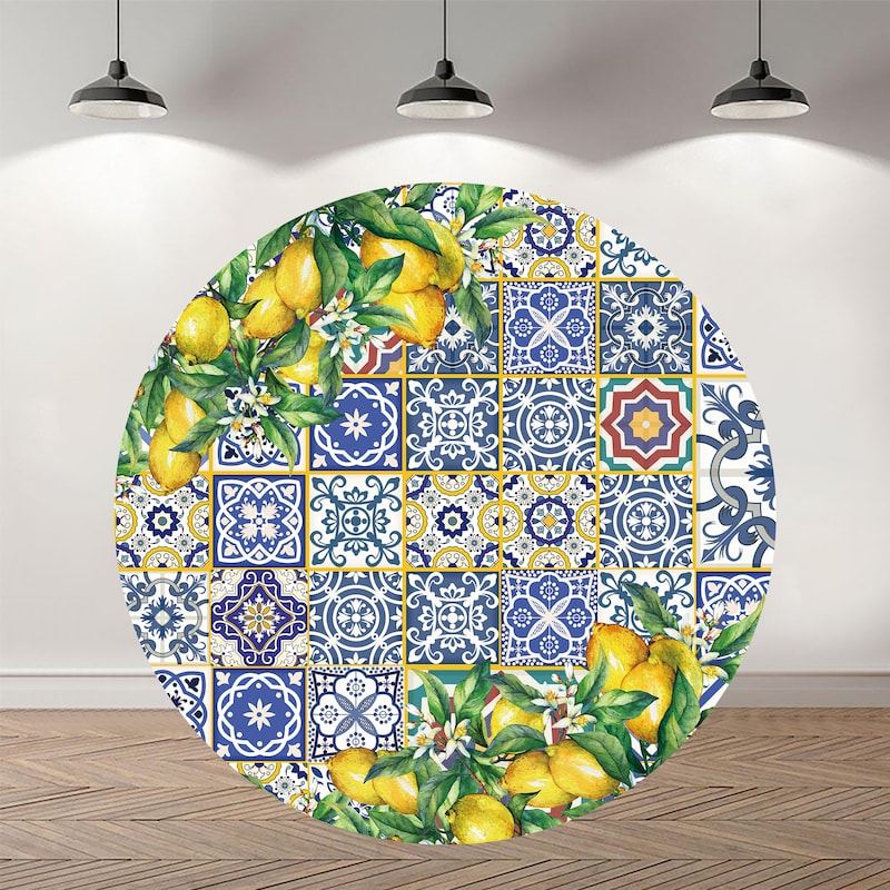 Lemon Backdrop - Etsy