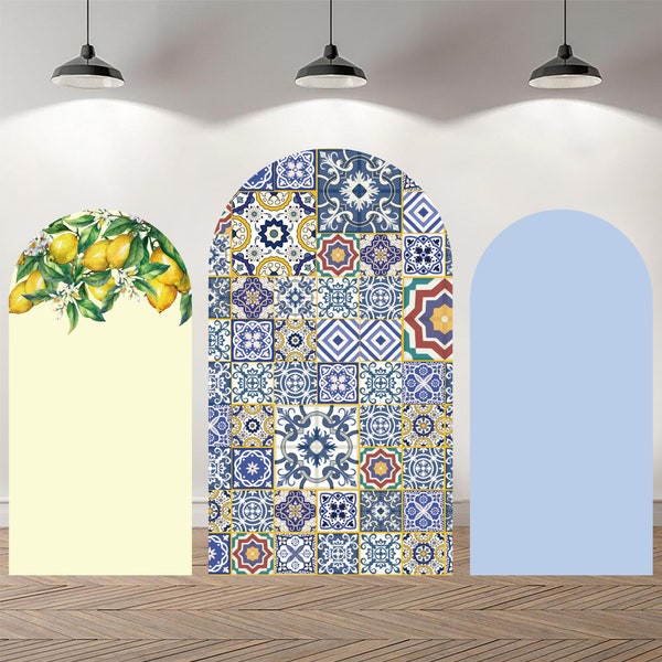Lemon Arch Background Cover - Etsy