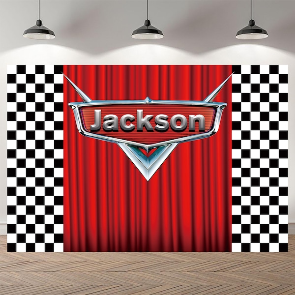 Racing Backdrop - Etsy