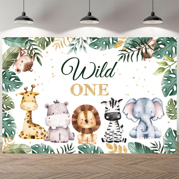 Wild One Backdrop - Etsy