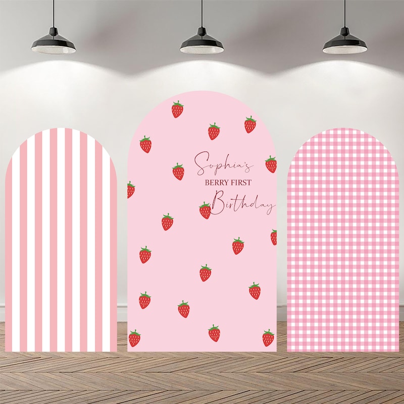Strawberry Shortcake Backdrop - Etsy