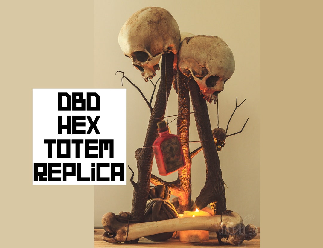 Hex Totem Replica Sculpture - Etsy