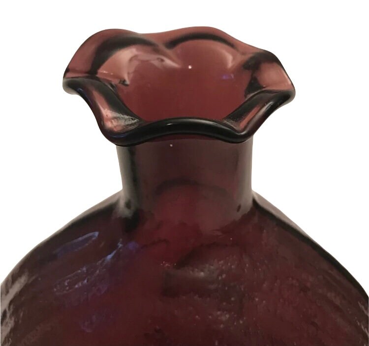 Vintage Blown Glass Eagle Flask Coffin and Hays Reproduction - Etsy