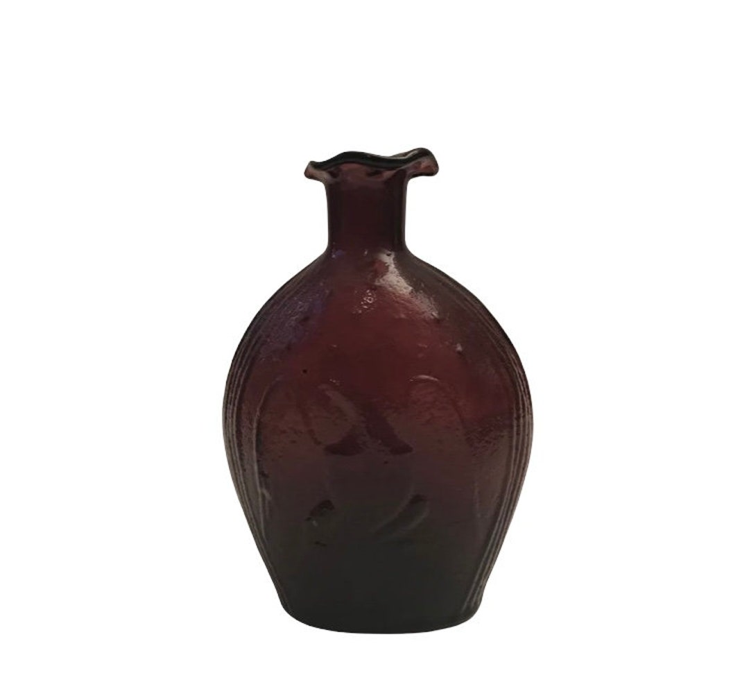 Vintage Blown Glass Eagle Flask Coffin and Hays Reproduction - Etsy