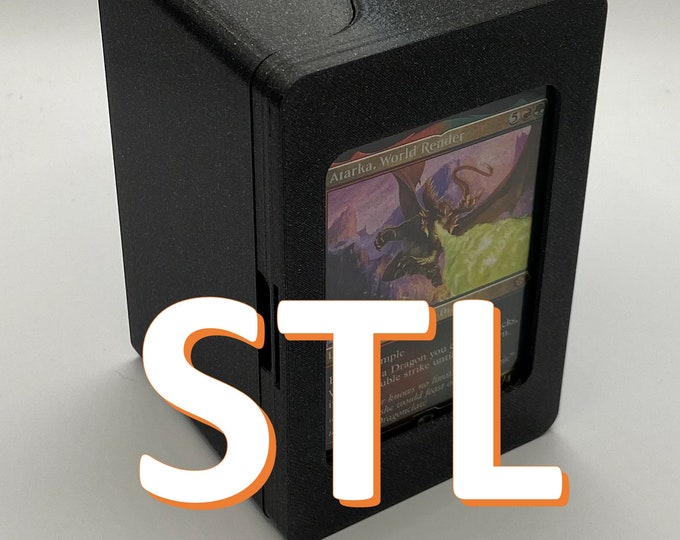 MTG Commander Showcase Deck Box STL Files - Etsy