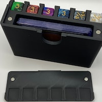 Customized Engraved White MTG 300+ Card Box, Commander Deck, TCG Box ...