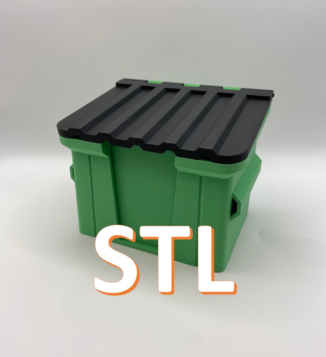 STL 3D Print Files For: the DUMPSTER Box and Trays Magic the Gathering ...