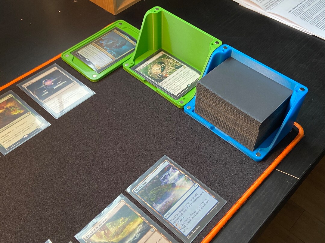 The OG EDH Box and Trays - Magic the Gathering EDH Commander 3D Printed ...