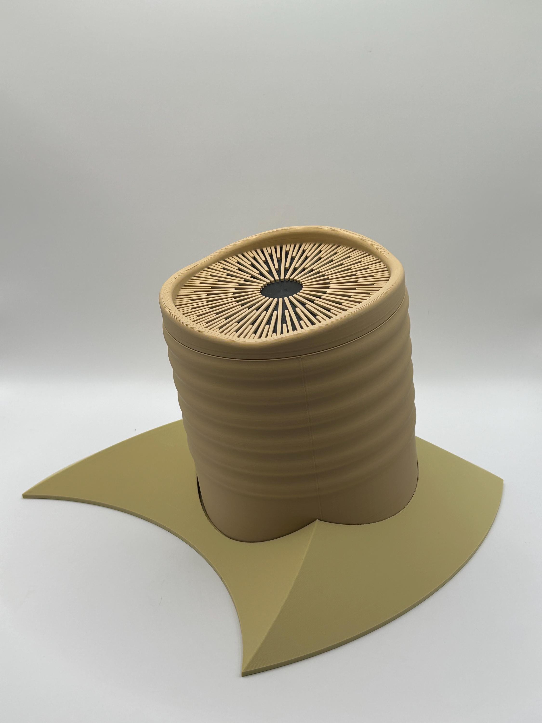 Sandworm Deck Box With Optional Stand - for a 100 Sleeved Cards Magic ...