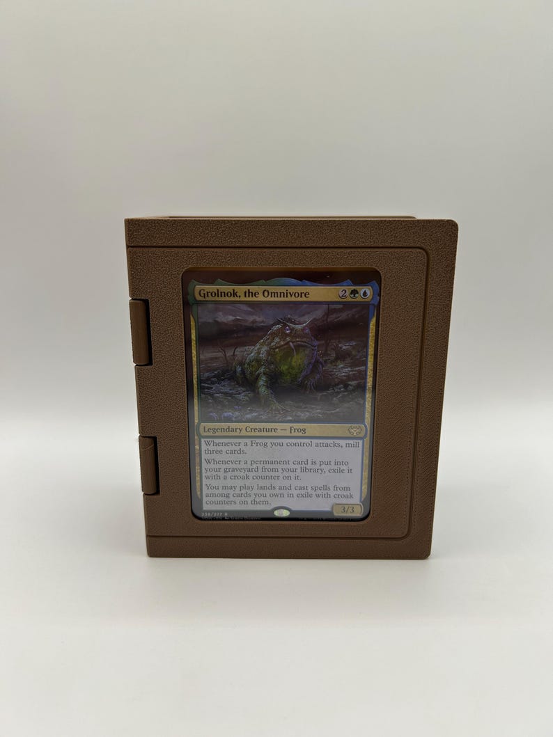 STL 3D Print File For: Spell Book Deck Box - Magic the Gathering - EDH ...