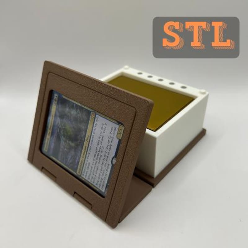 Spell Book Deck Box Mtg - Etsy