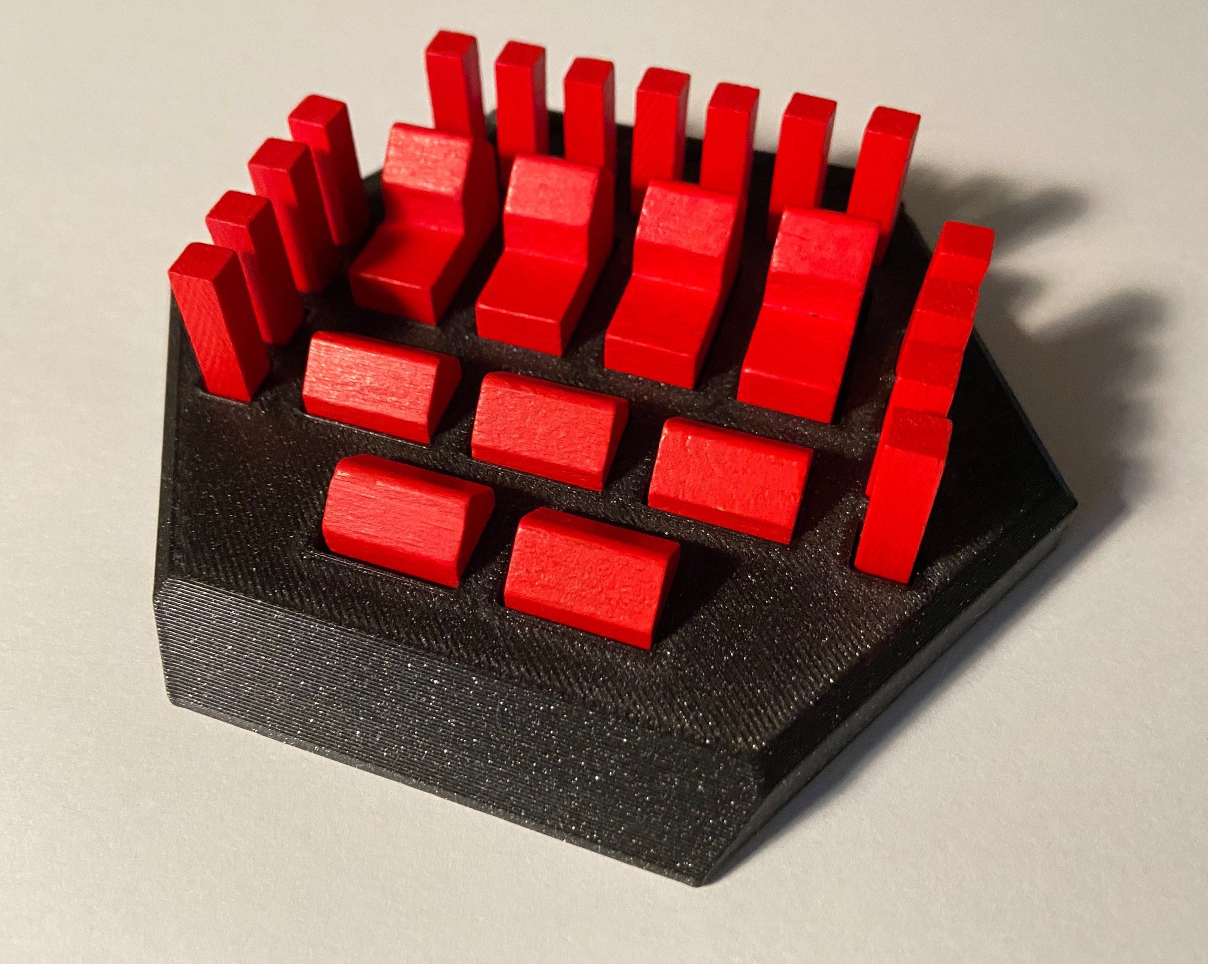 STL 3D Print File For: Settlers of Catan Board Game Piece Tray Set - Etsy