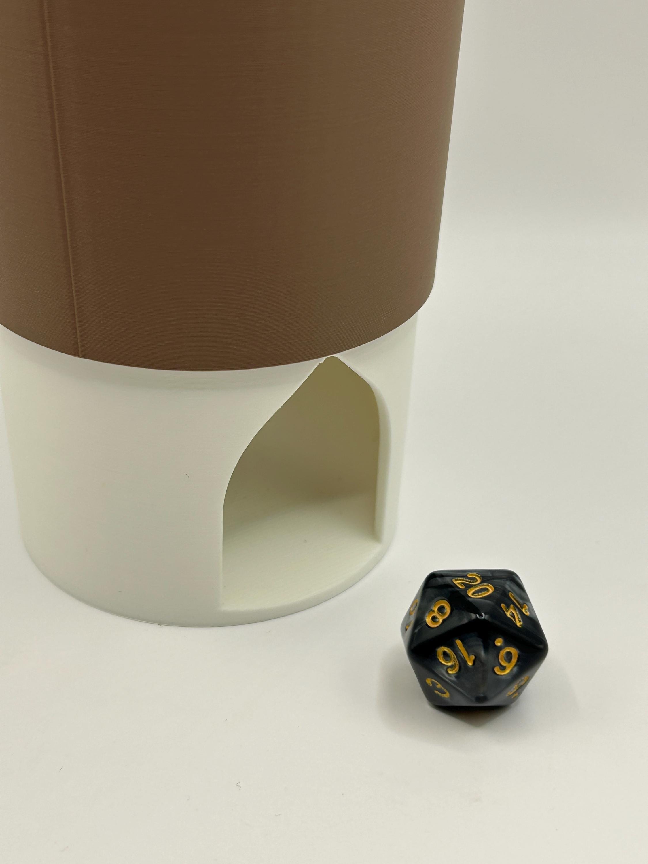 STL 3D Print File For: Coffee Cup Dice Tower - for Dnd, Rpgs, and More ...