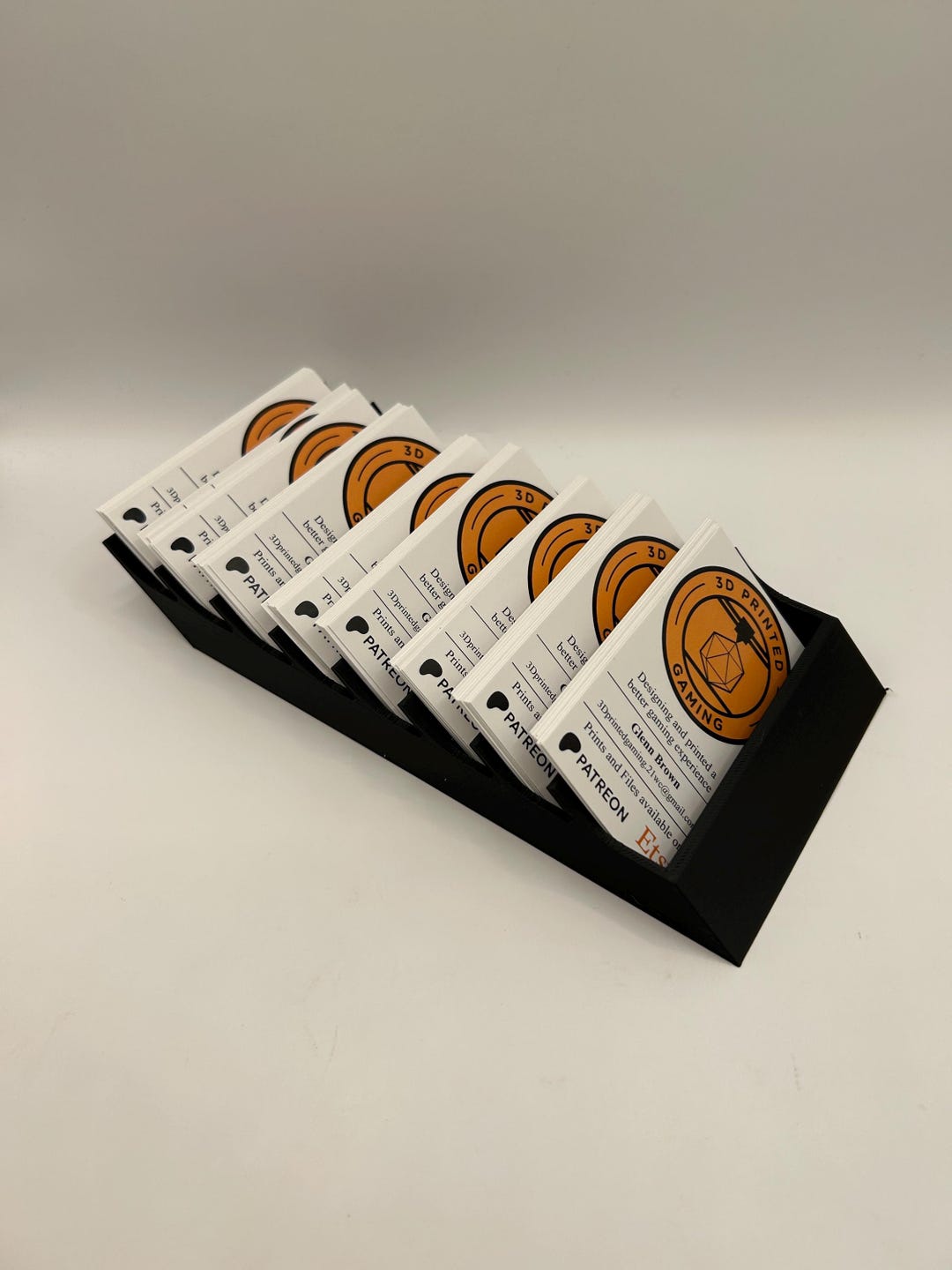 Low Profile Business Card Tray for Desk Organization or Display - Etsy